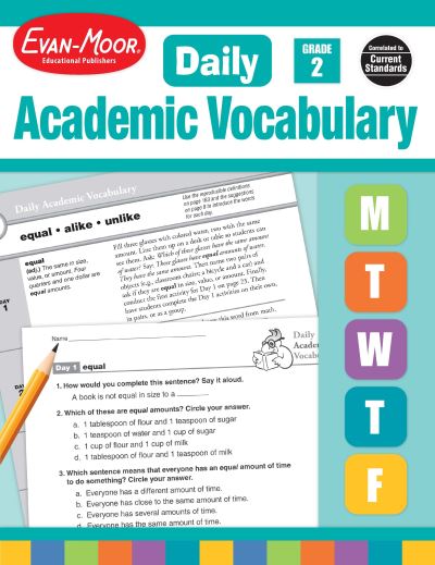 Daily Academic Vocabulary, Grade 2 Teacher Edition by EvanMoor ...