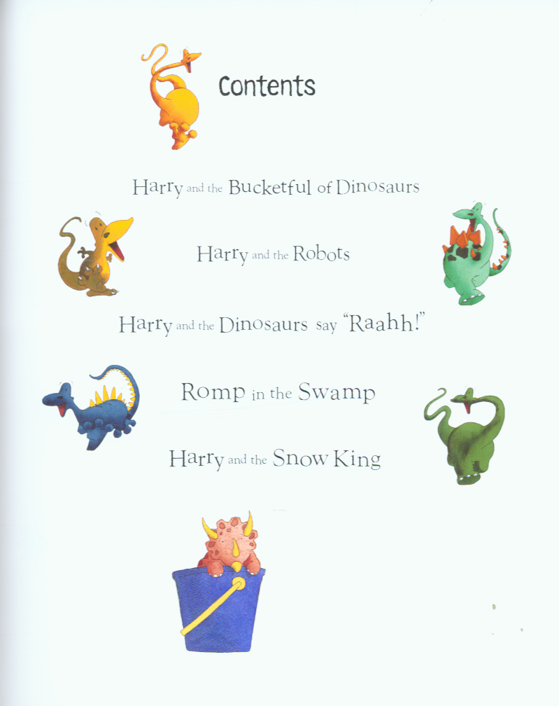 Harry and the Dinosaurs and the Bucketful of Stories by Whybrow, Ian ...