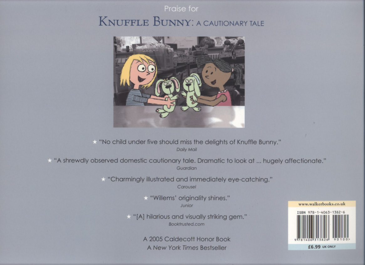 Knuffle Bunny Too by Willems, Mo (9781406313826) | Browns Books