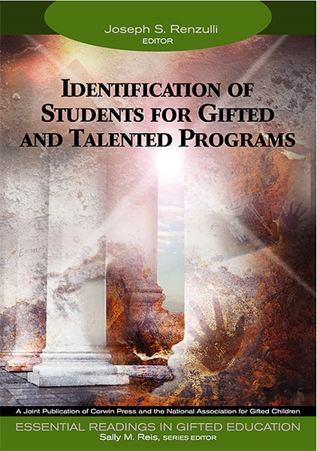 Identification of Students for Gifted and Talented Programs by Reis ...