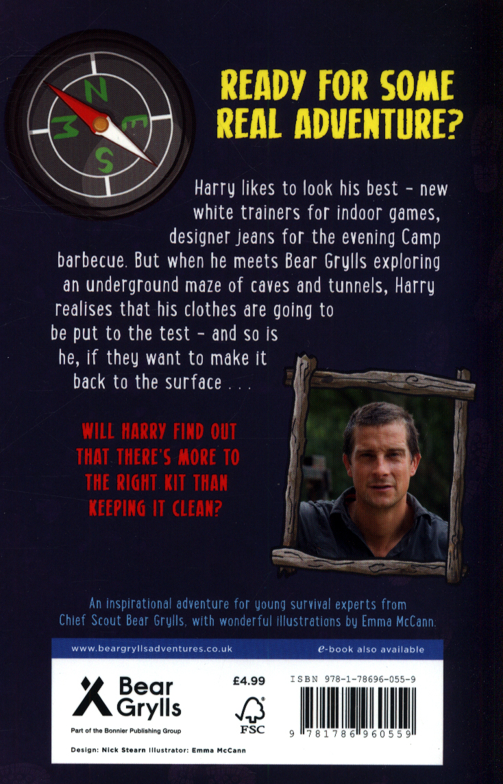 A Bear Grylls Adventure 9: The Cave Challenge by Grylls, Bear (9781786960559) | Browns Books