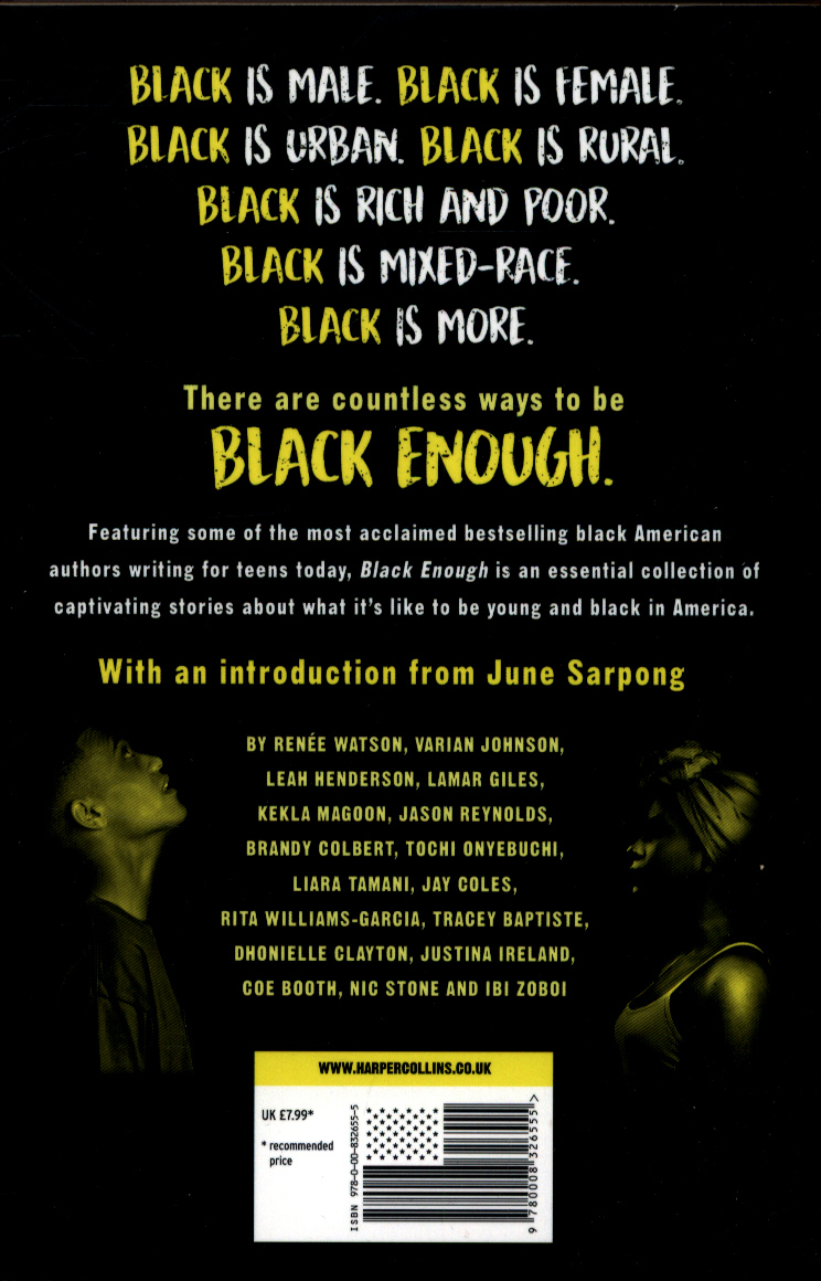 Black enough : stories of being young and black in America