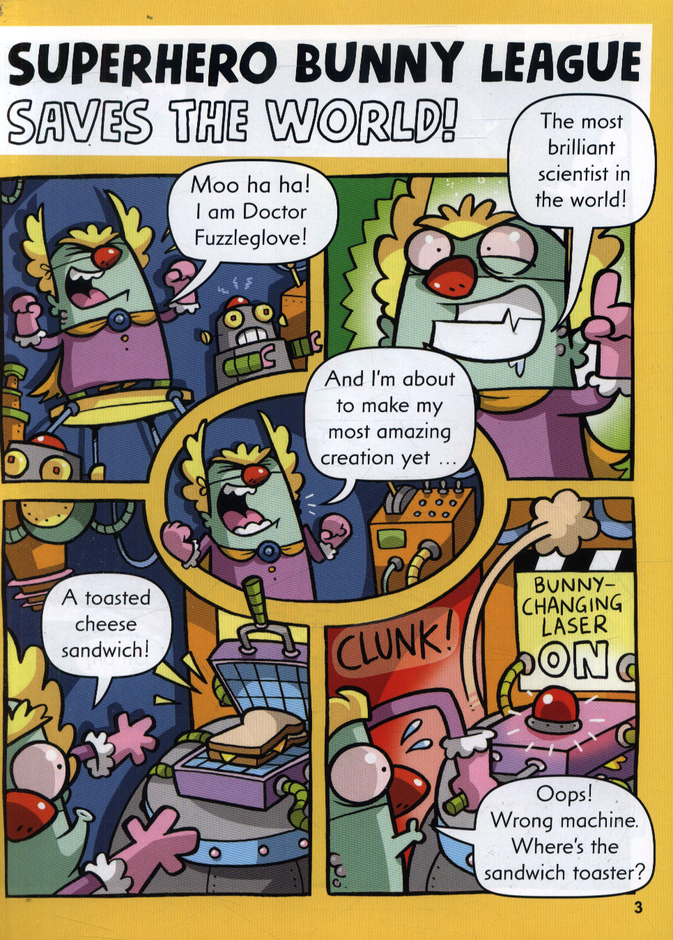 Read with Oxford: Stage 5: Comic Books: Superhero Bunny League by Smart ...