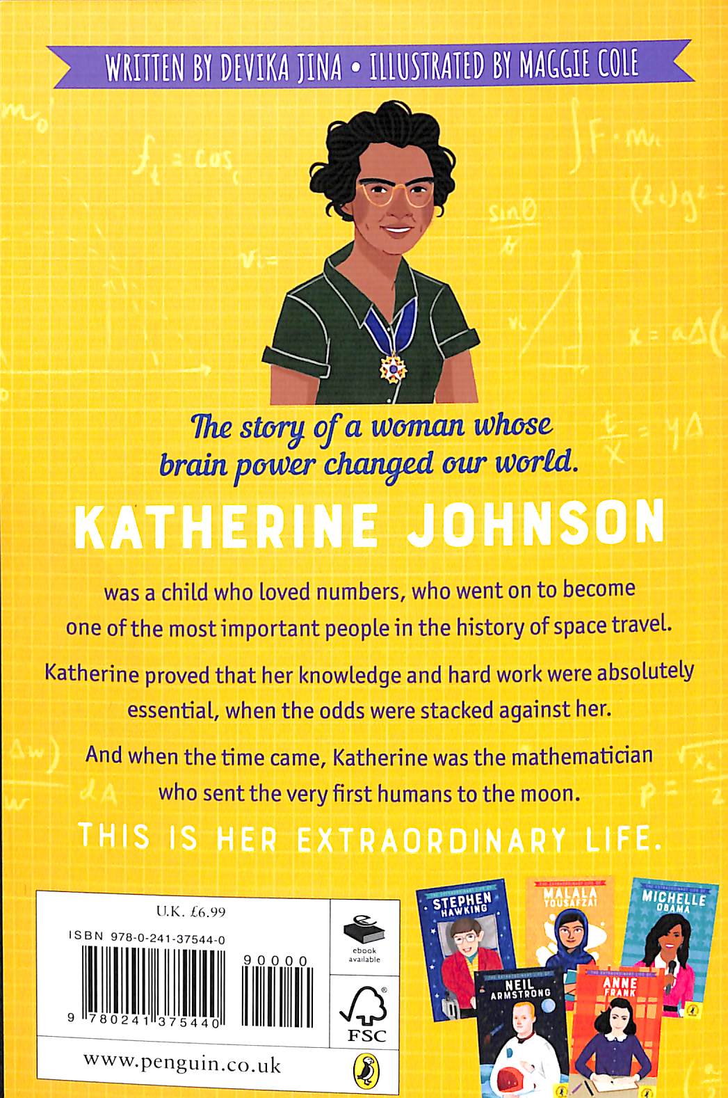 The Extraordinary Life of Katherine Johnson by Jina, Devika ...