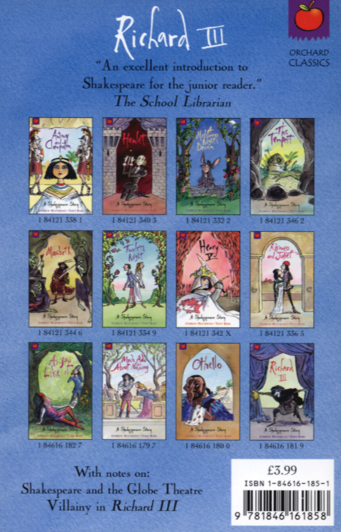 A Shakespeare Story: Richard III by Matthews, Andrew (9781846161858 ...