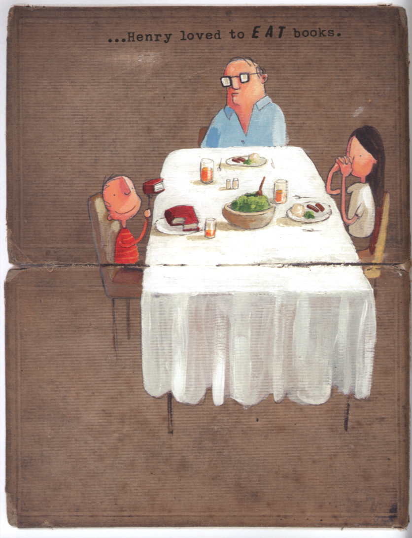 The incredible book eating boy