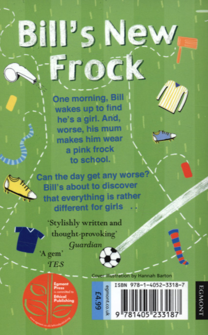 Bill's New Frock by Fine, Anne (9781405233187) | Browns Books