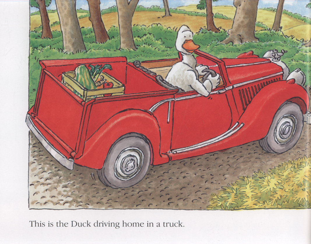 Duck in the truck