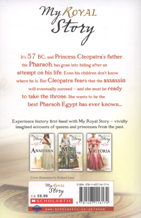 My Royal Story: Cleopatra by Gregory, Kristiana (9781407116174 ...
