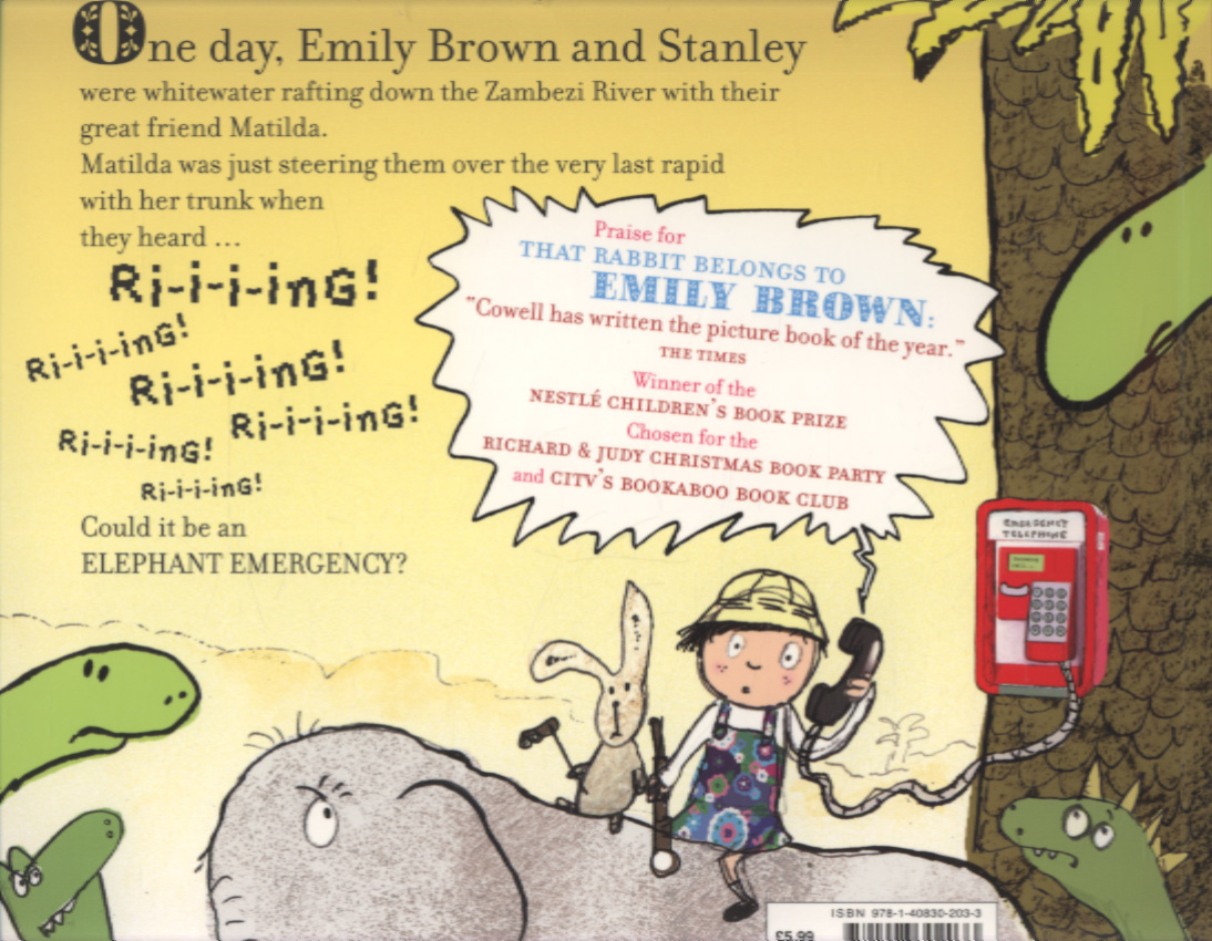 Emily Brown and the Elephant Emergency by Cowell, Cressida ...