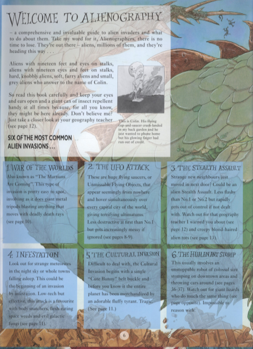 Alienography, or, How to spot an alien invasion and what to do about it!