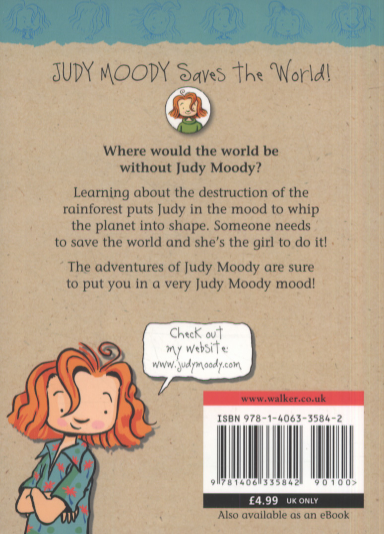 Judy Moody Saves the World! by McDonald, Megan (9781406335842) | Browns Books