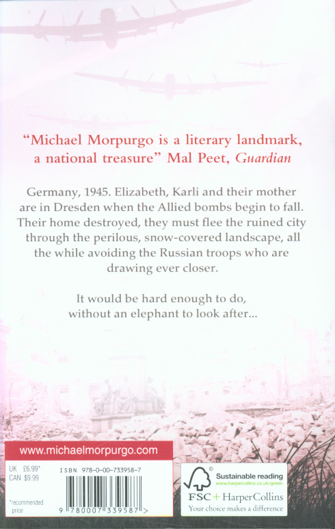 An elephant in the garden