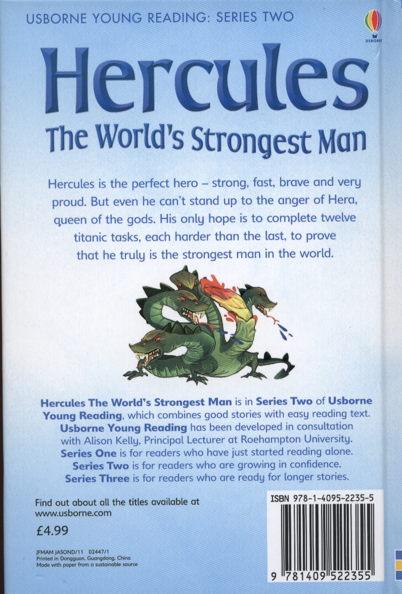 Hercules The World's Strongest Man by Frith, Alex (9781409522355 ...