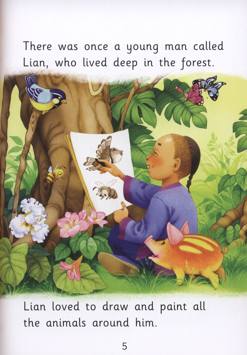 The magic paintbrush : a Chinese tale