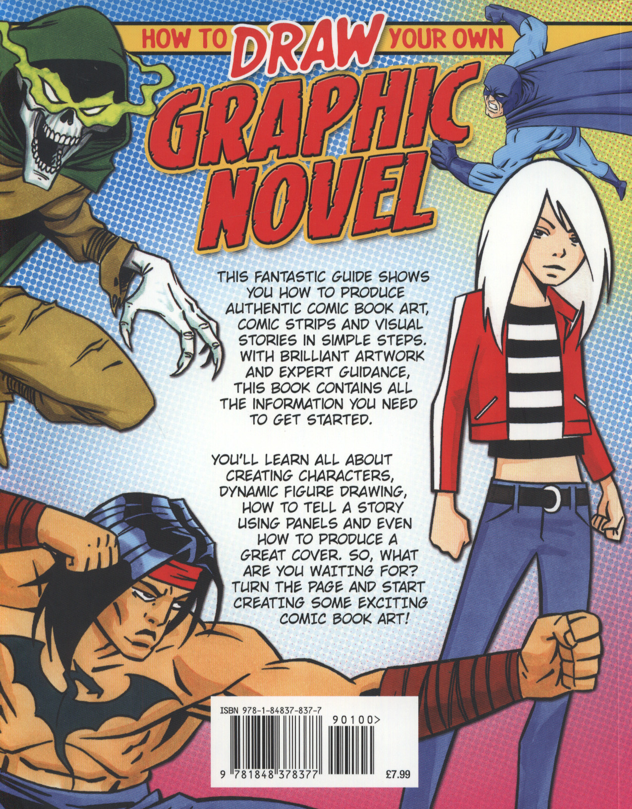 How To Draw Your Own Graphic Novel By Beaumont Steve 9781848378377
