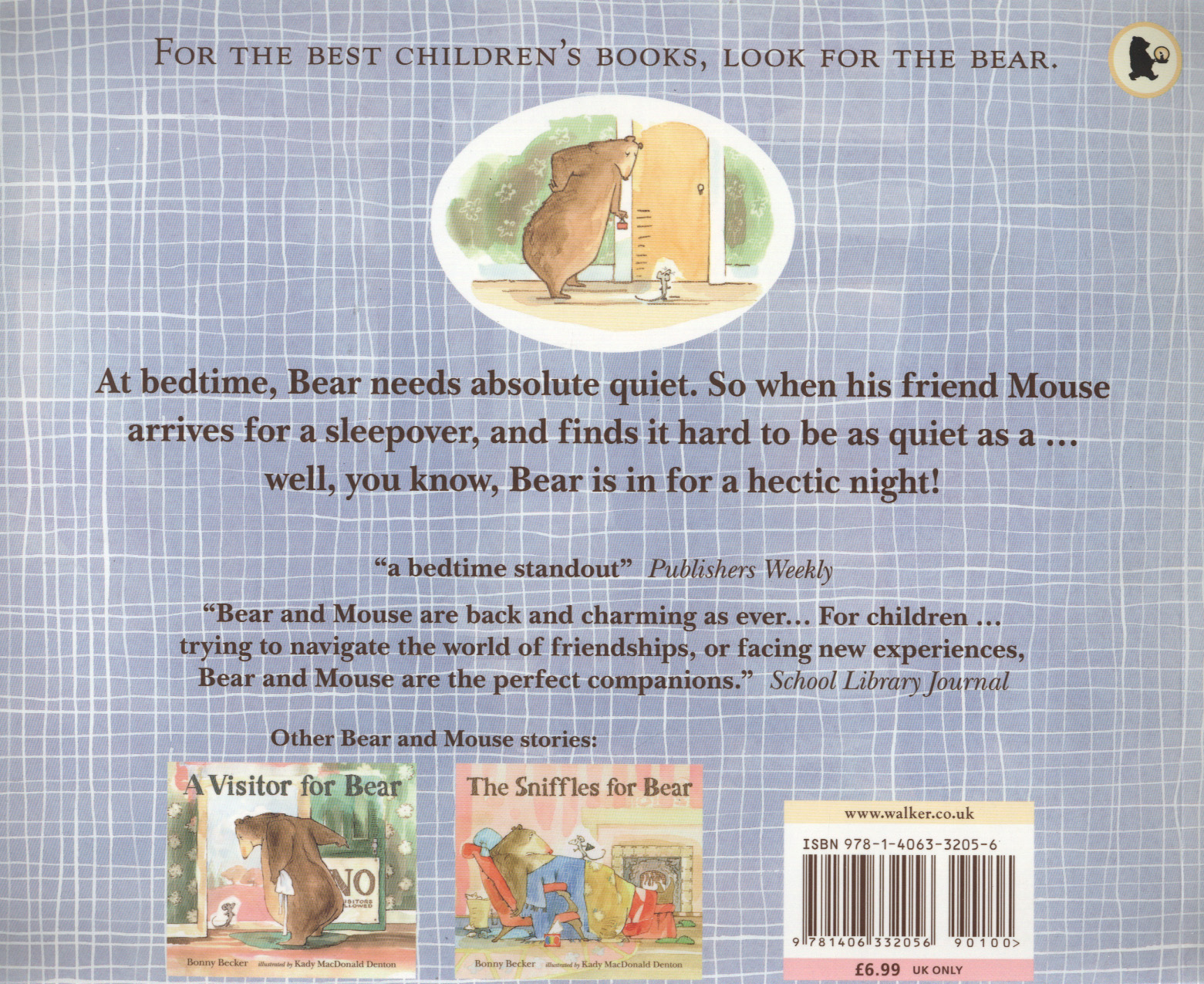 A Bedtime for Bear by Becker, Bonny (9781406332056) | Browns Books