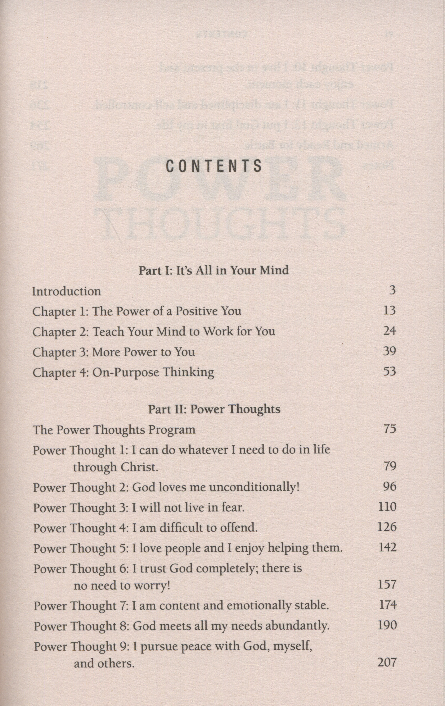 Power Thoughts by Meyer, Joyce (9781444702705) | Browns Books