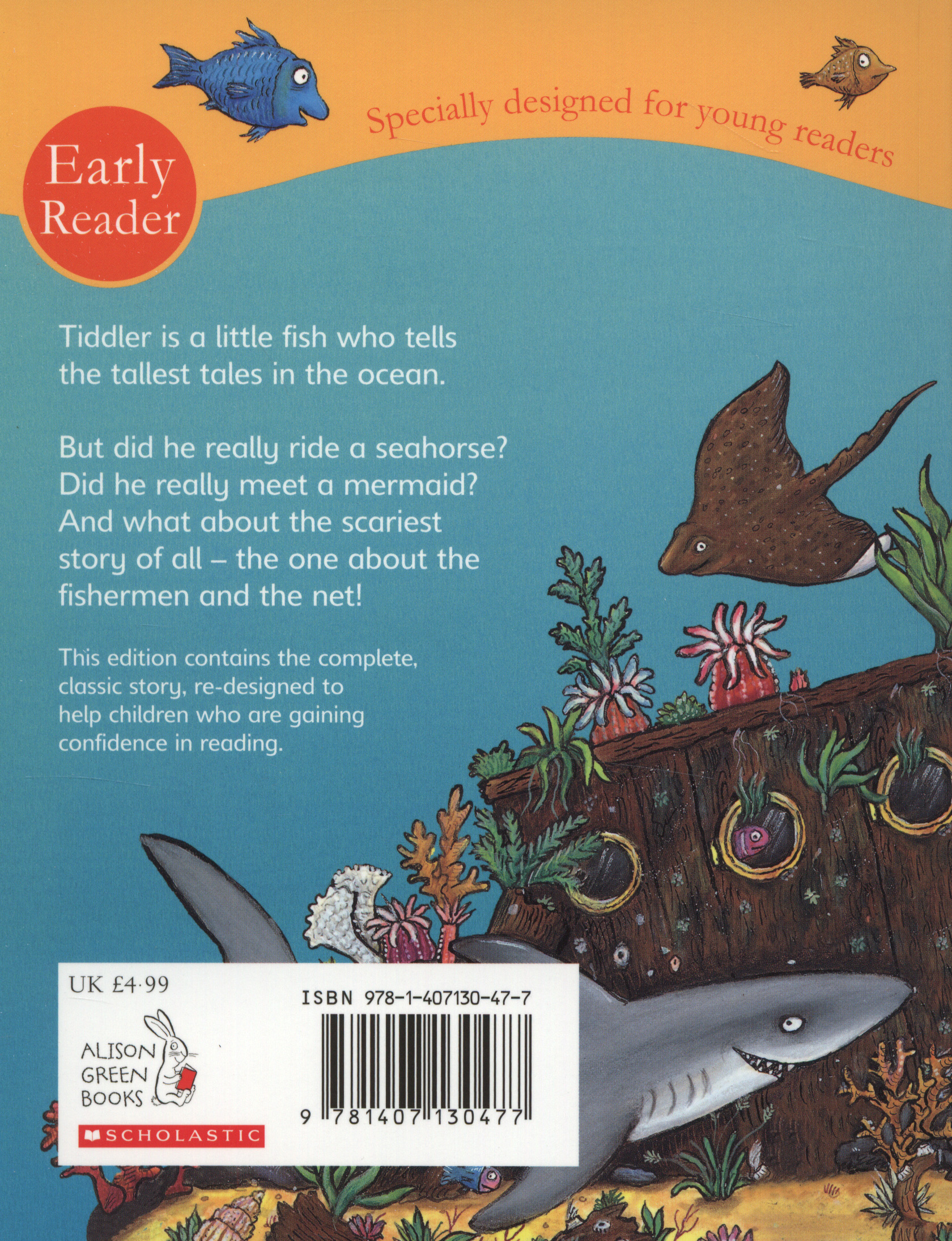 Tiddler Reader by Donaldson, Julia (9781407130477) | Browns Books