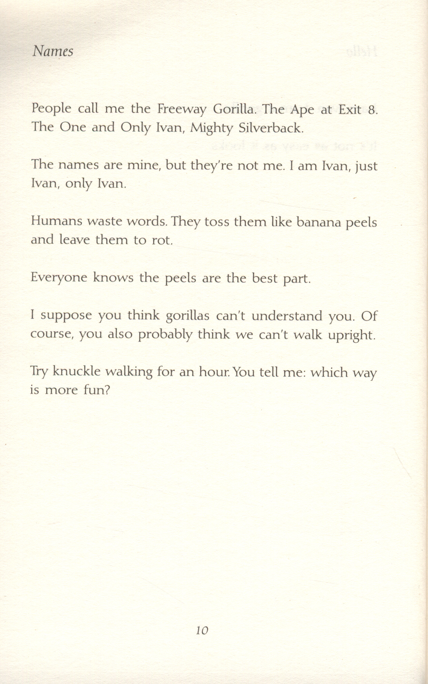 The One and Only Ivan