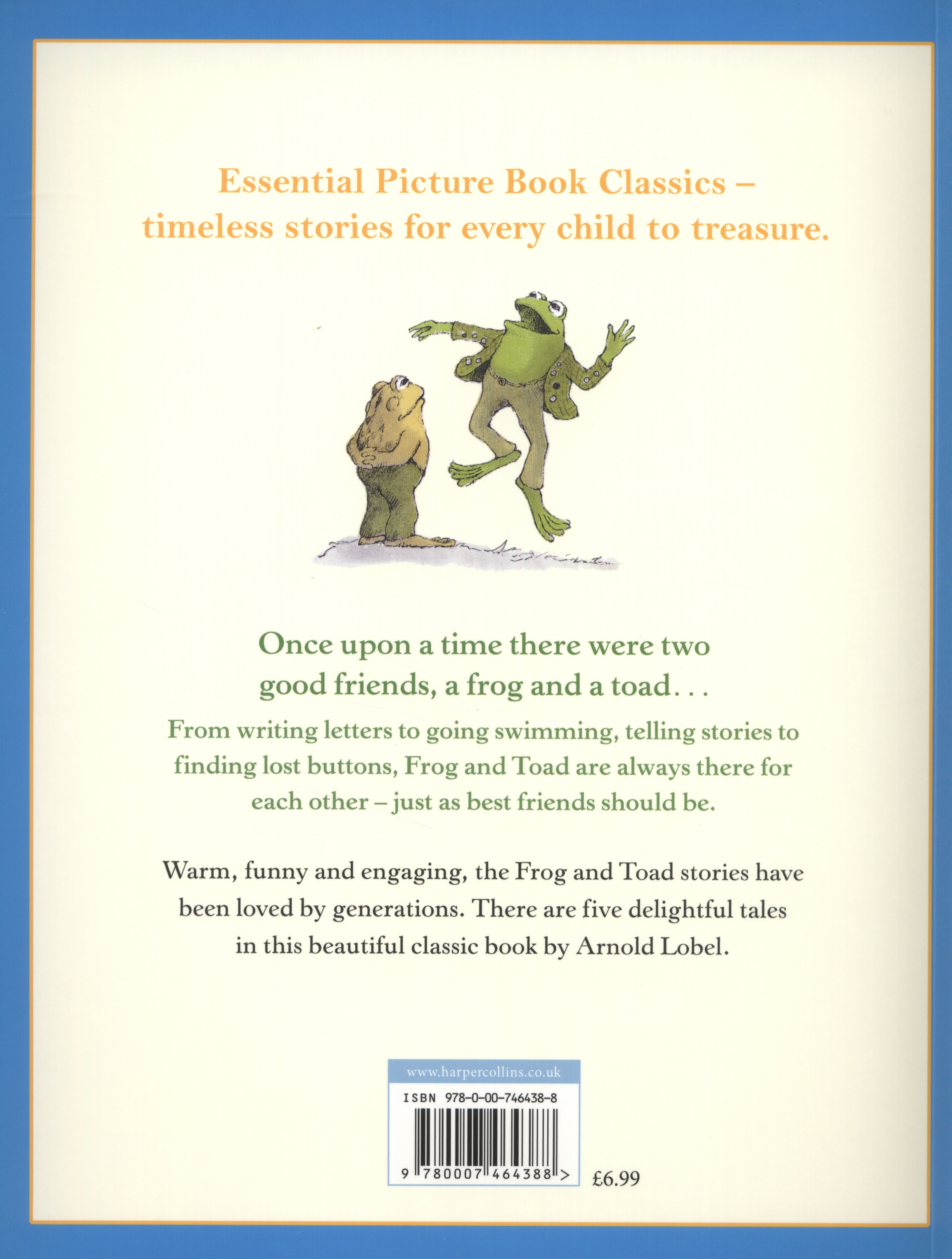 Frog and Toad are Friends by Lobel, Arnold (9780007464388) | Browns Books