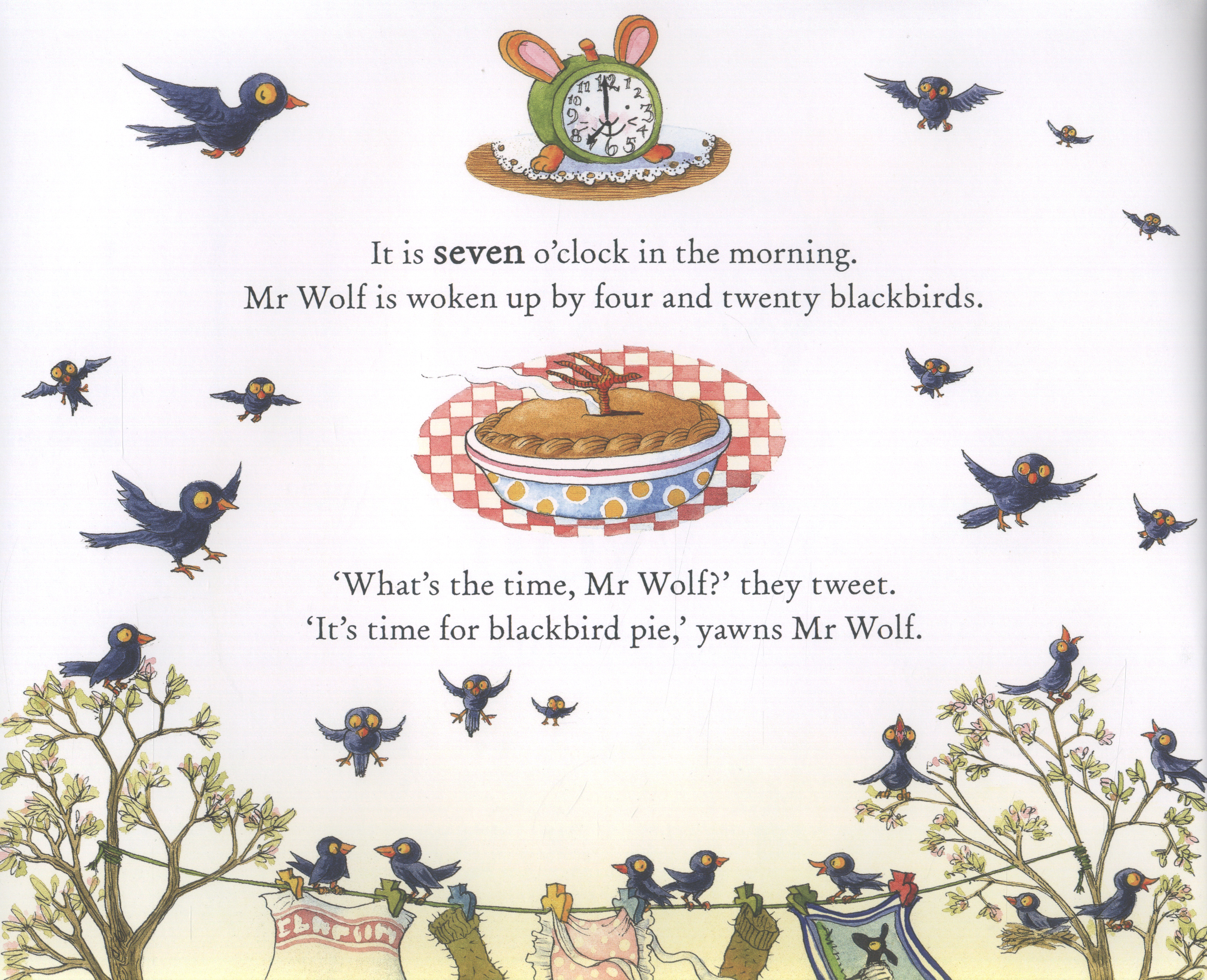 What's the time, Mr Wolf?