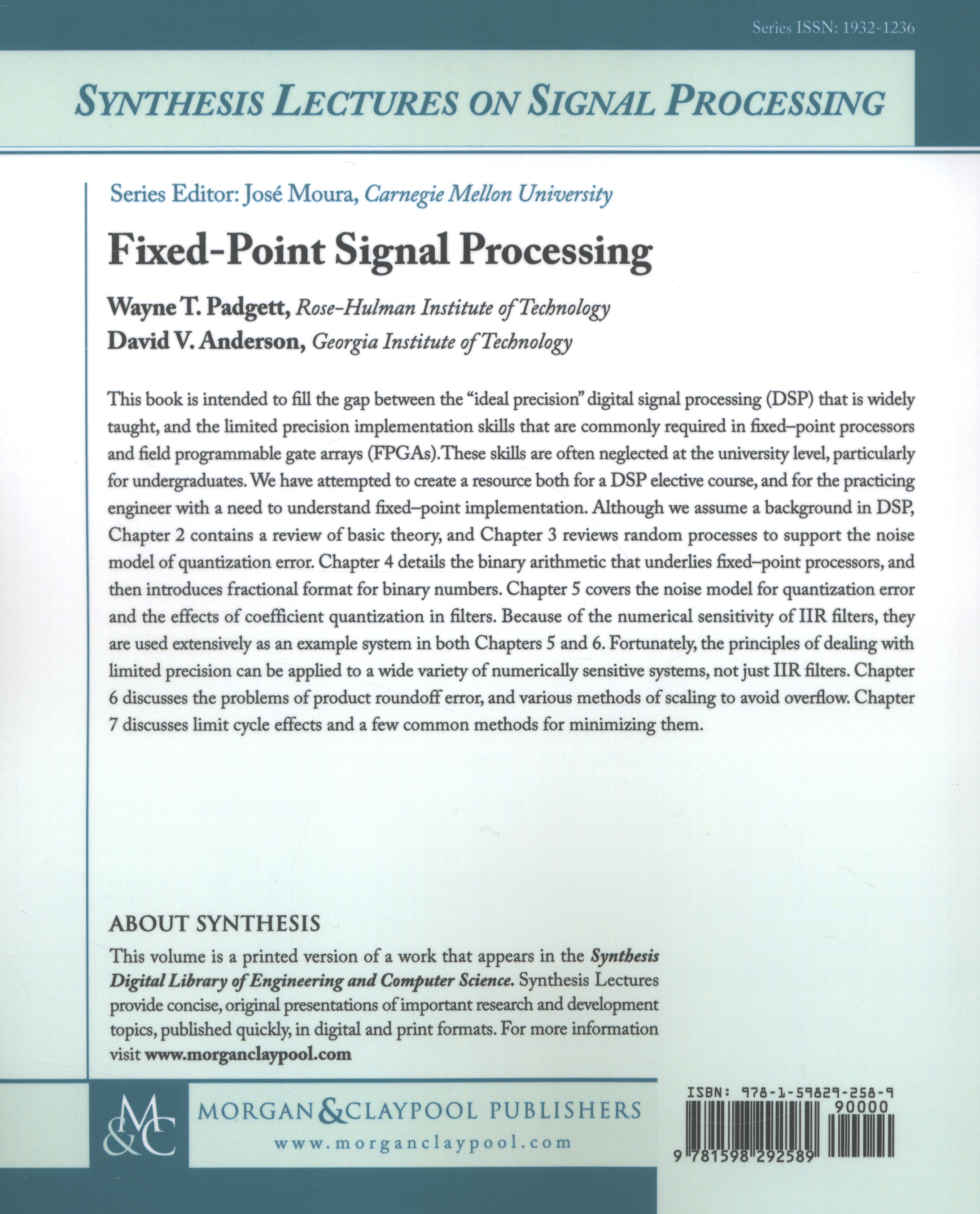 Fixed-Point Signal Processing