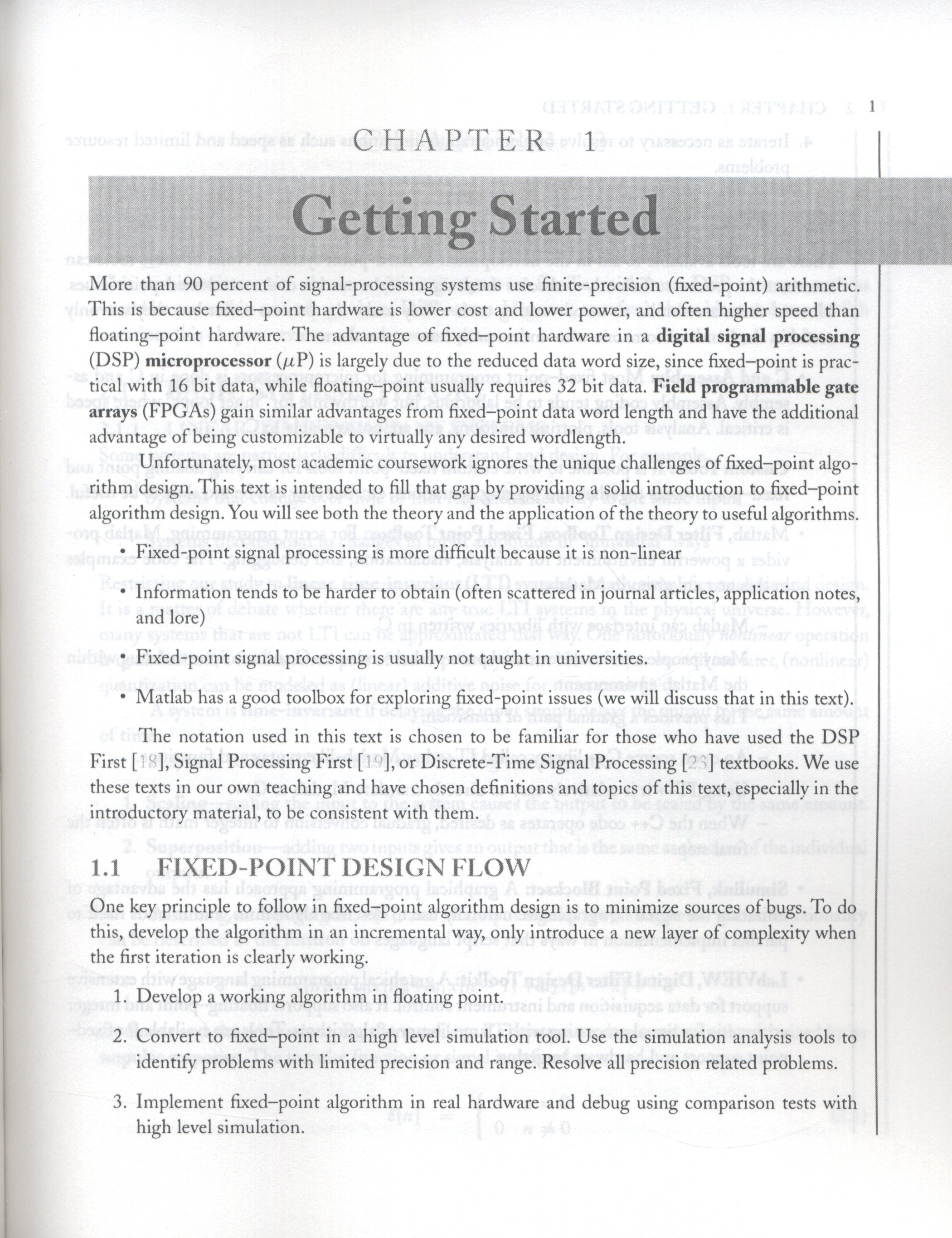 Fixed-Point Signal Processing