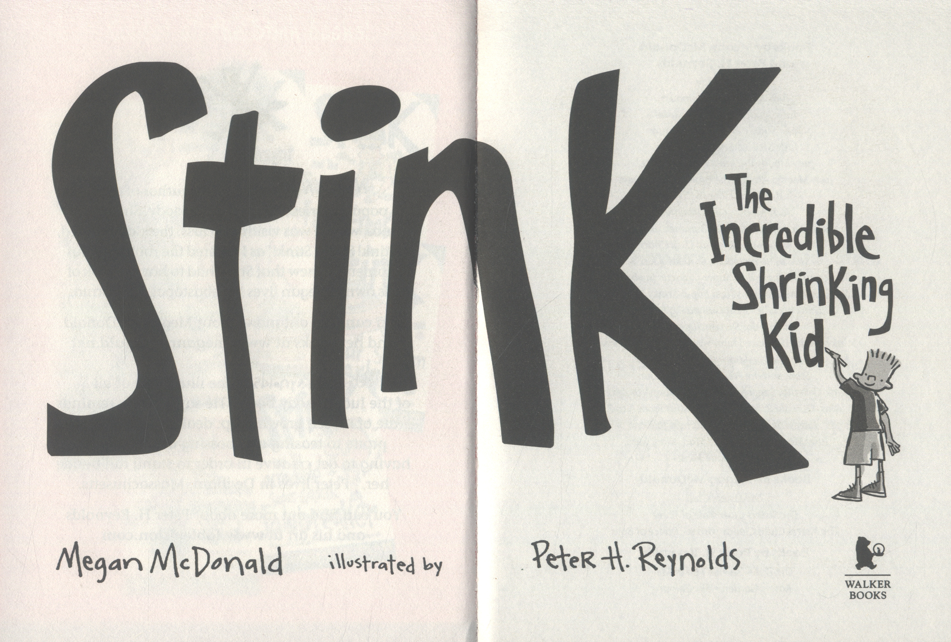 Stink: The Incredible Shrinking Kid by McDonald, Megan (9781406346695 ...