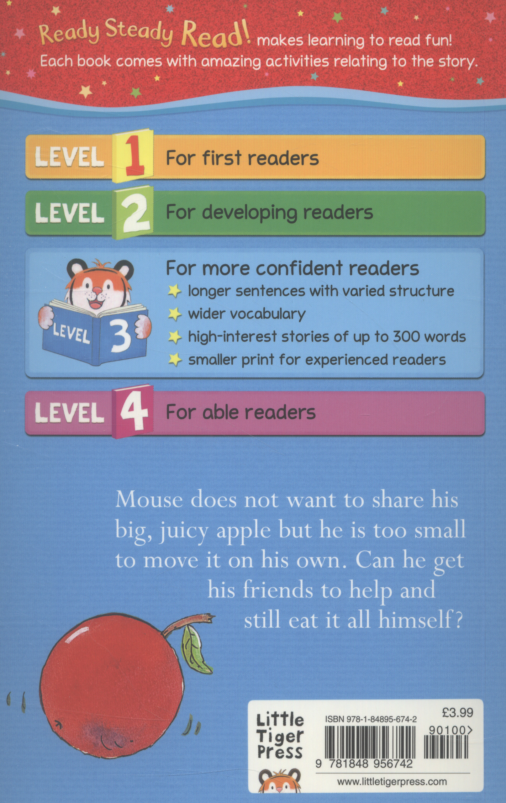 Little Mouse and the big, red apple by Benjamin, A. H. (9781848956742 ...