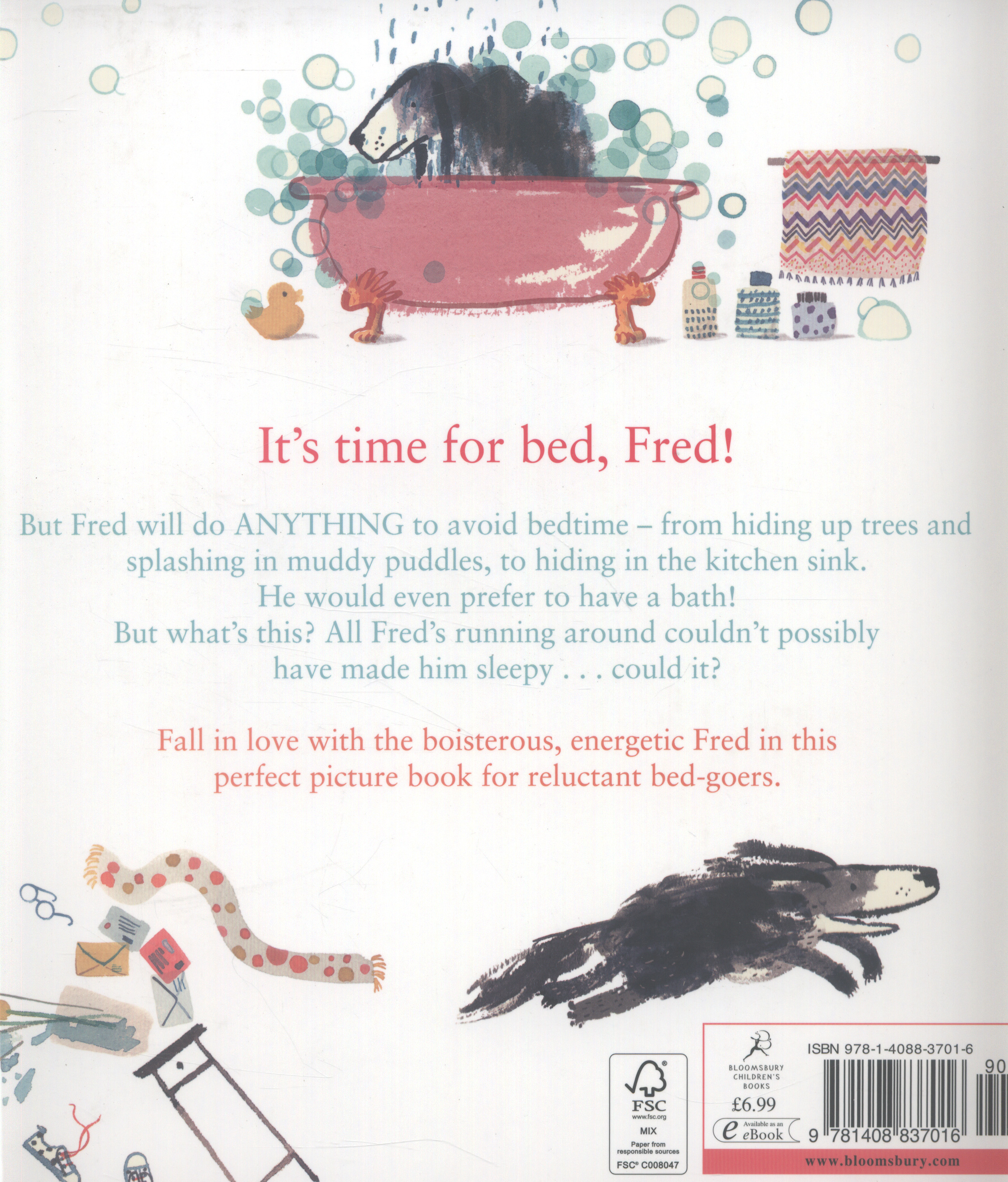 Time for Bed, Fred! by Ismail, Yasmeen (9781408837016) | Browns Books