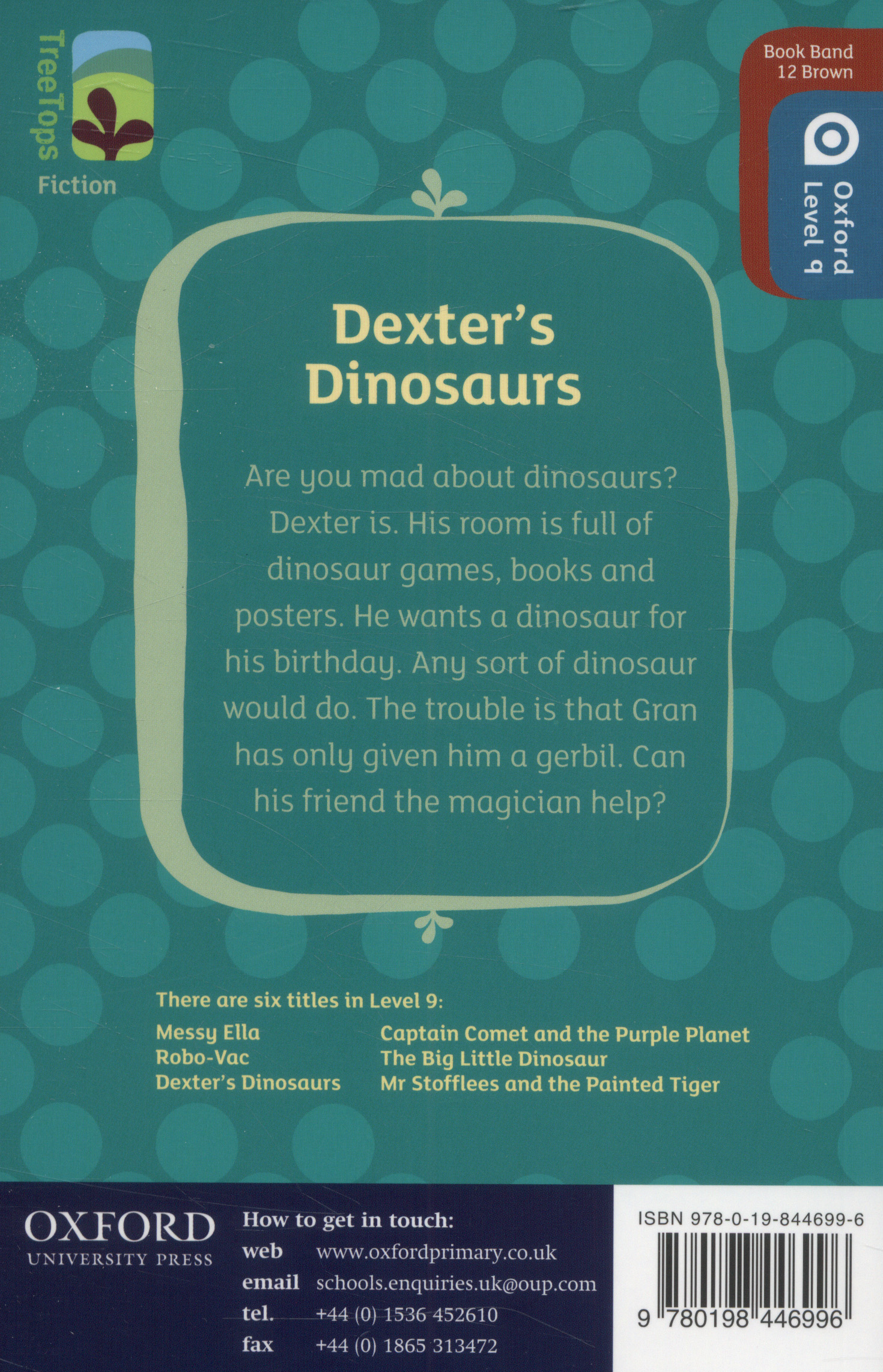 Oxford Reading Tree TreeTops Fiction: Level 9: Dexter's Dinosaurs by ...
