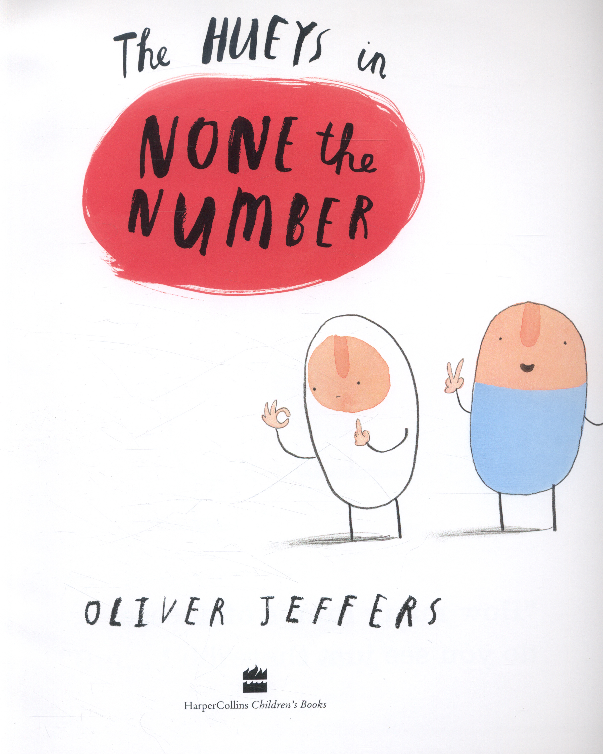 None the Number by Jeffers, Oliver (9780007420698) | Browns Books