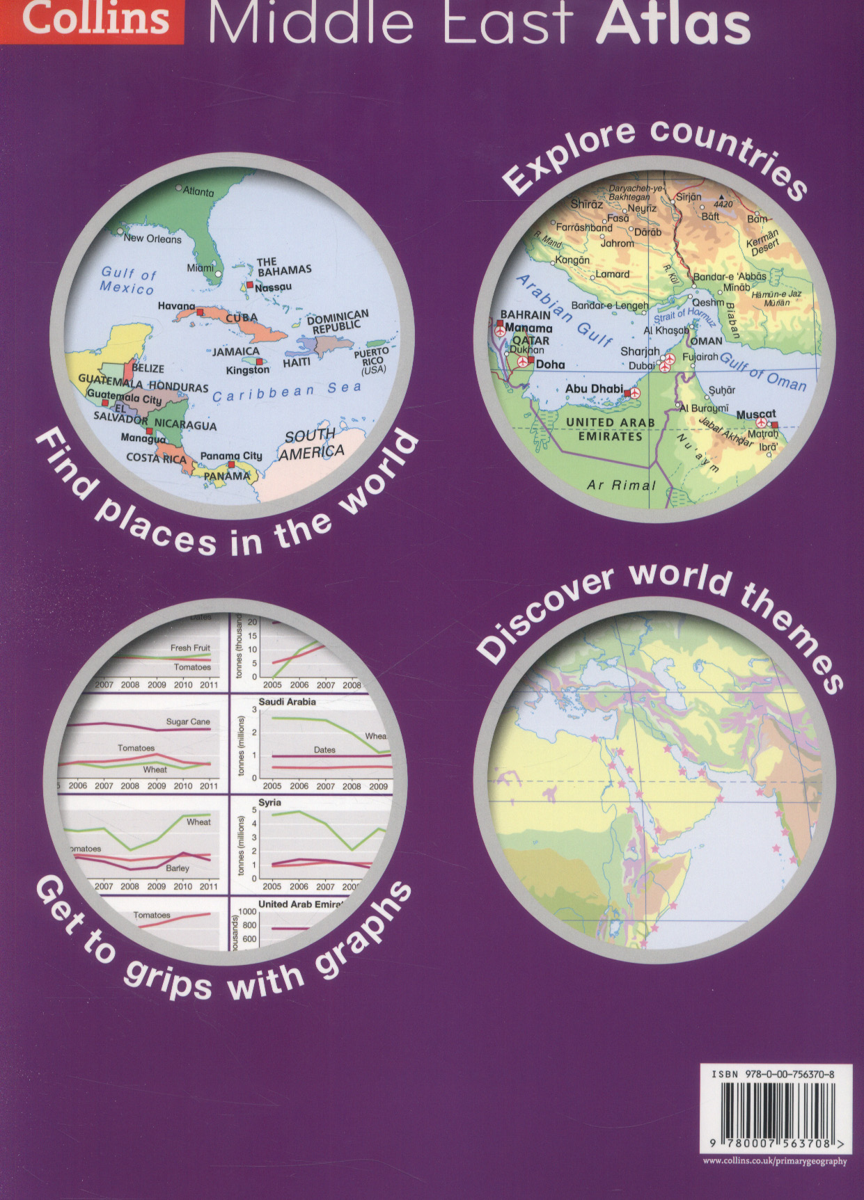 Collins Primary Geography Atlas for the Middle East by Collins Maps ...