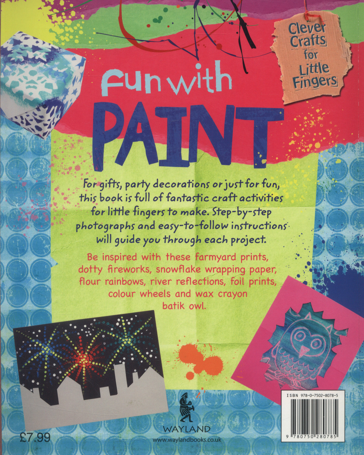 Clever Crafts for Little Fingers: Fun With Paint by Lim, Annalees ...