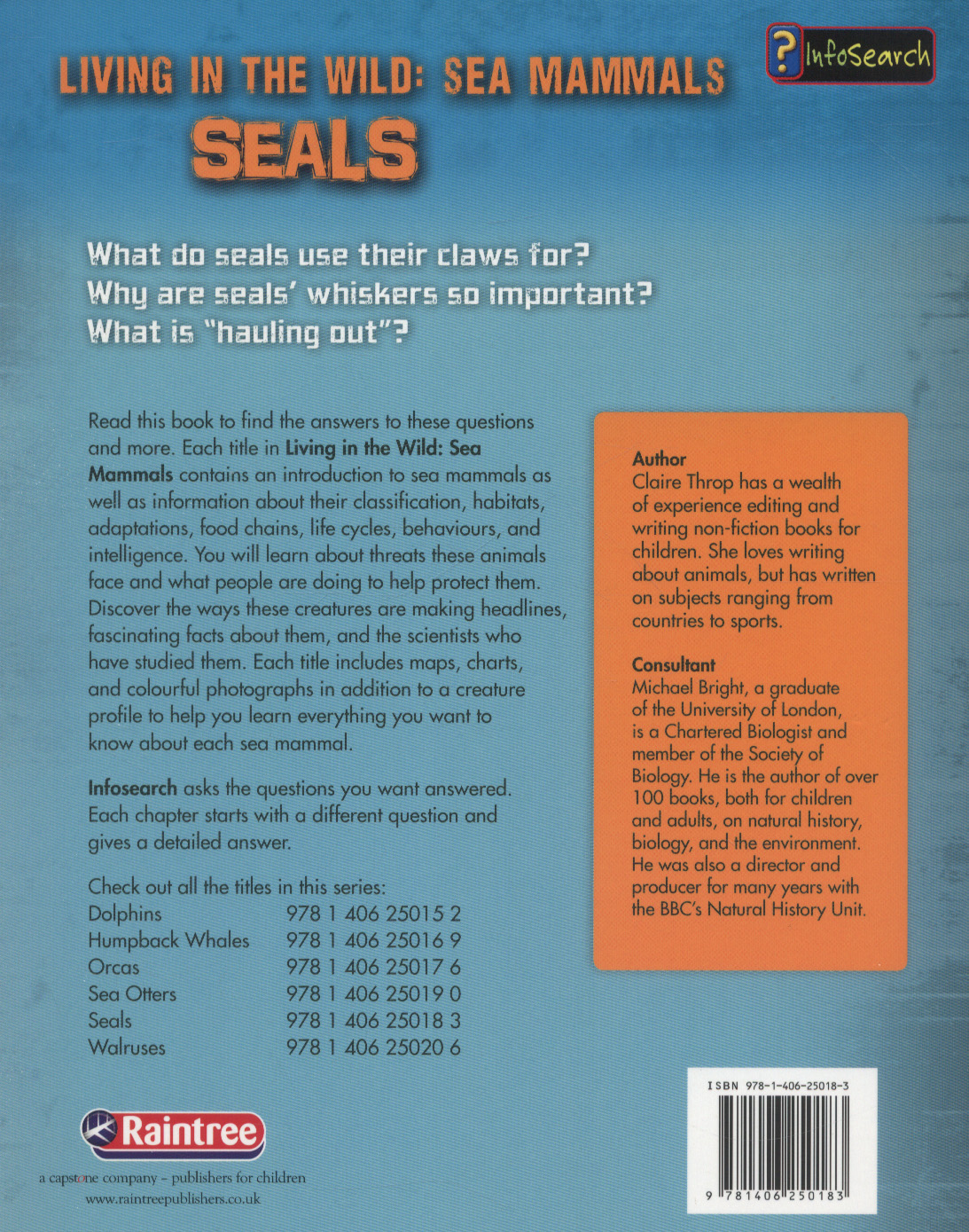 seals quiz no 224328 points 1 . 00 book level 6 . 20 middle years key ...