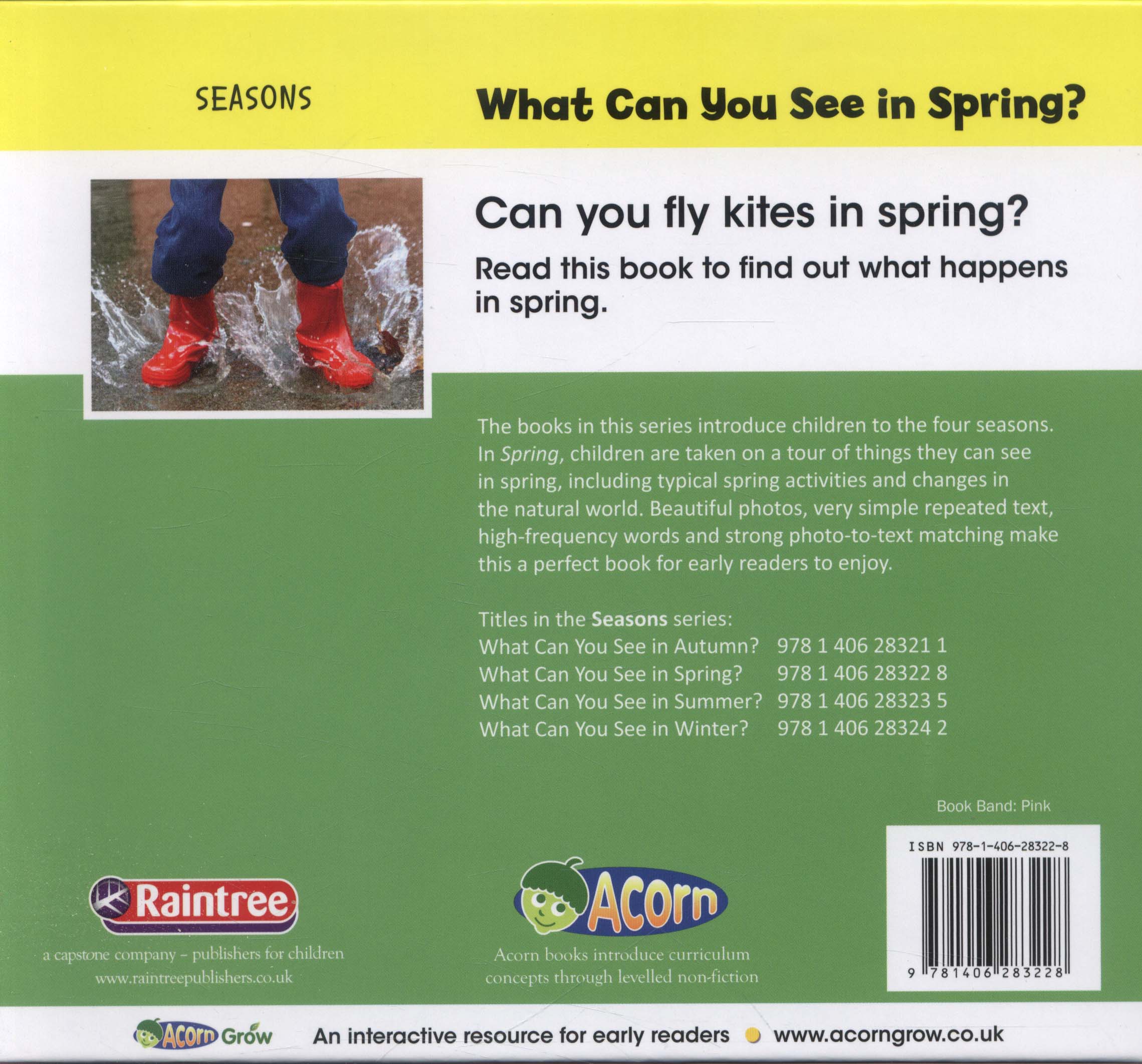 What Can You See In Spring? by Smith, Sian (9781406283228) | Browns Books
