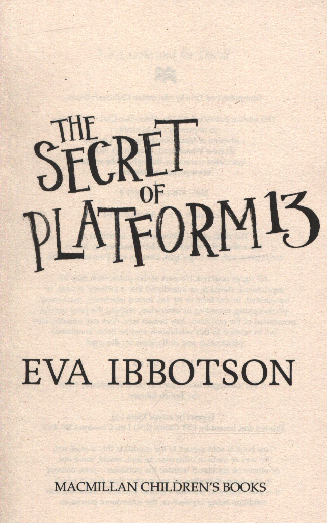 The secret of Platform 13