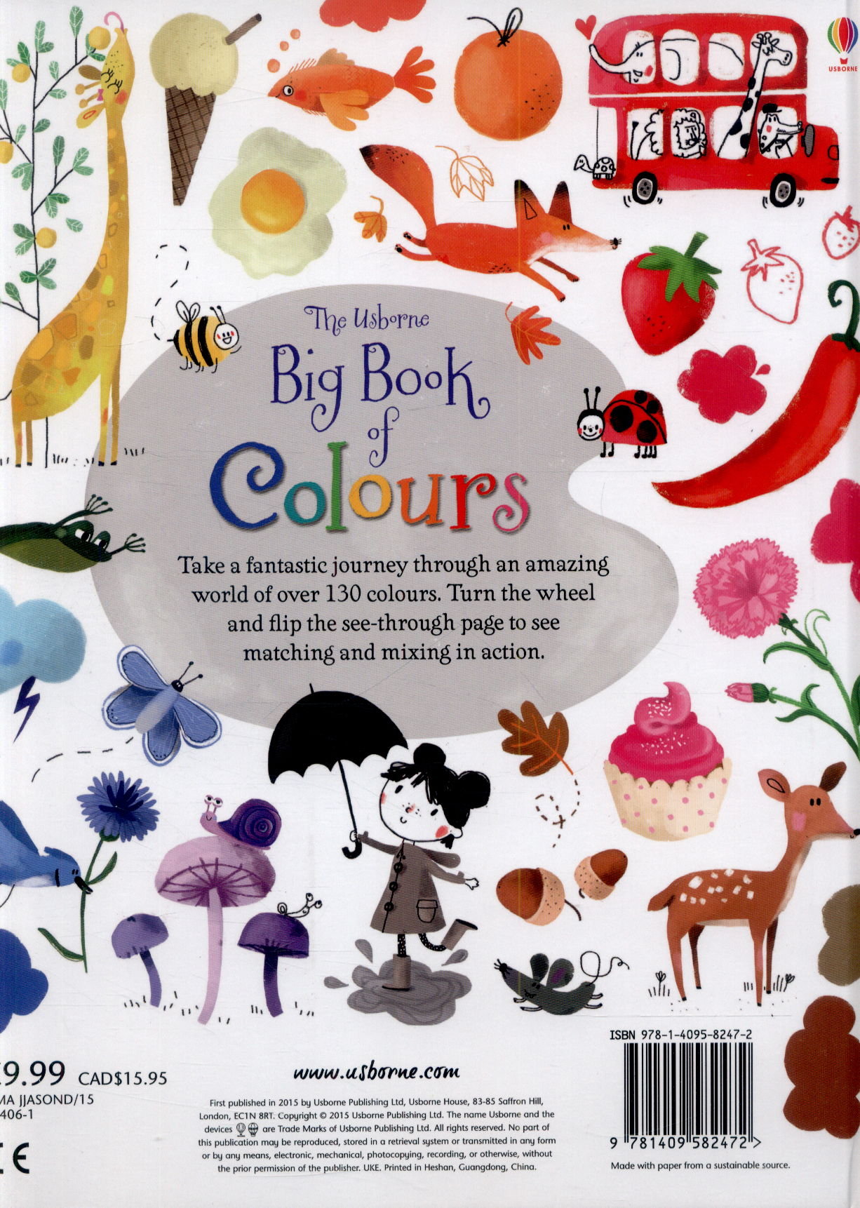 Big Book of Colours by Brooks, Felicity (9781409582472) | Browns Books