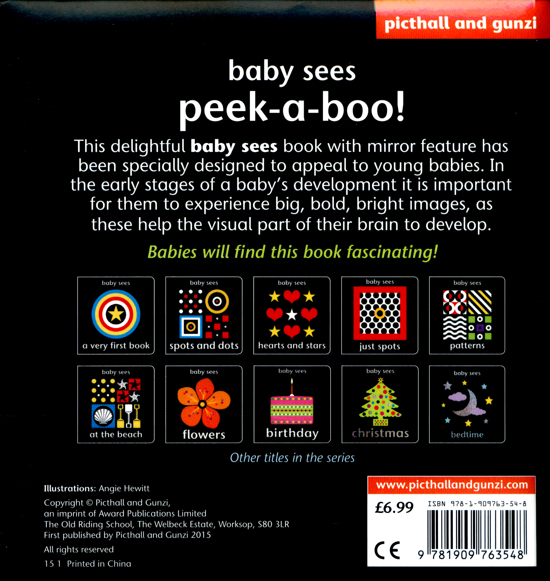 Baby Sees: Peek-a-boo! by Hewitt, Angela (9781909763548) | Browns Books