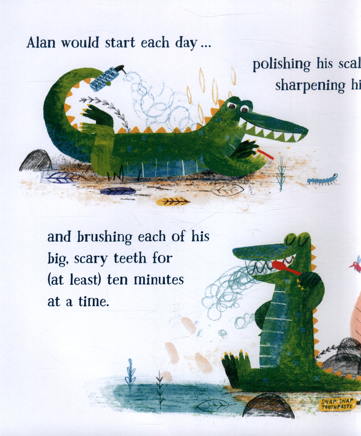 Alan's Big, Scary Teeth by Jarvis (9781406370805) | Browns Books