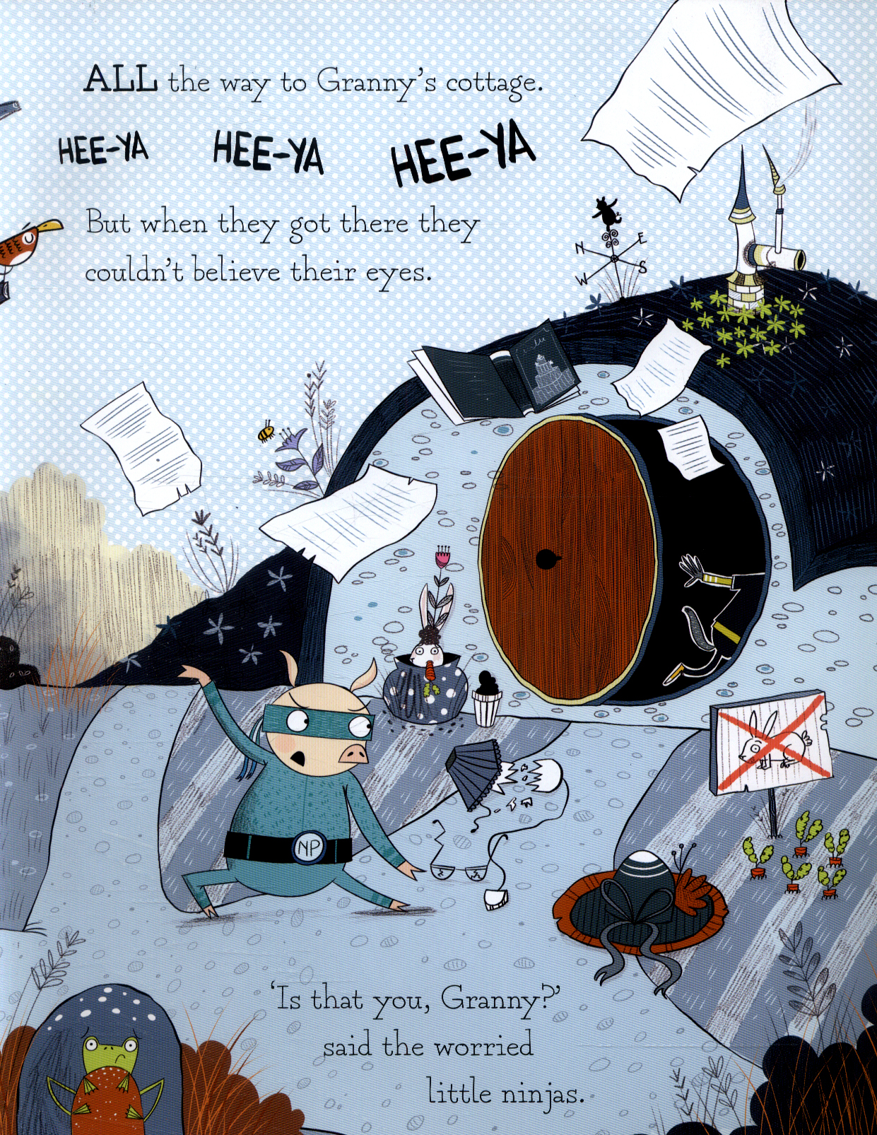 The Three Ninja Pigs by Bedford, David (9781471121913) | Browns Books