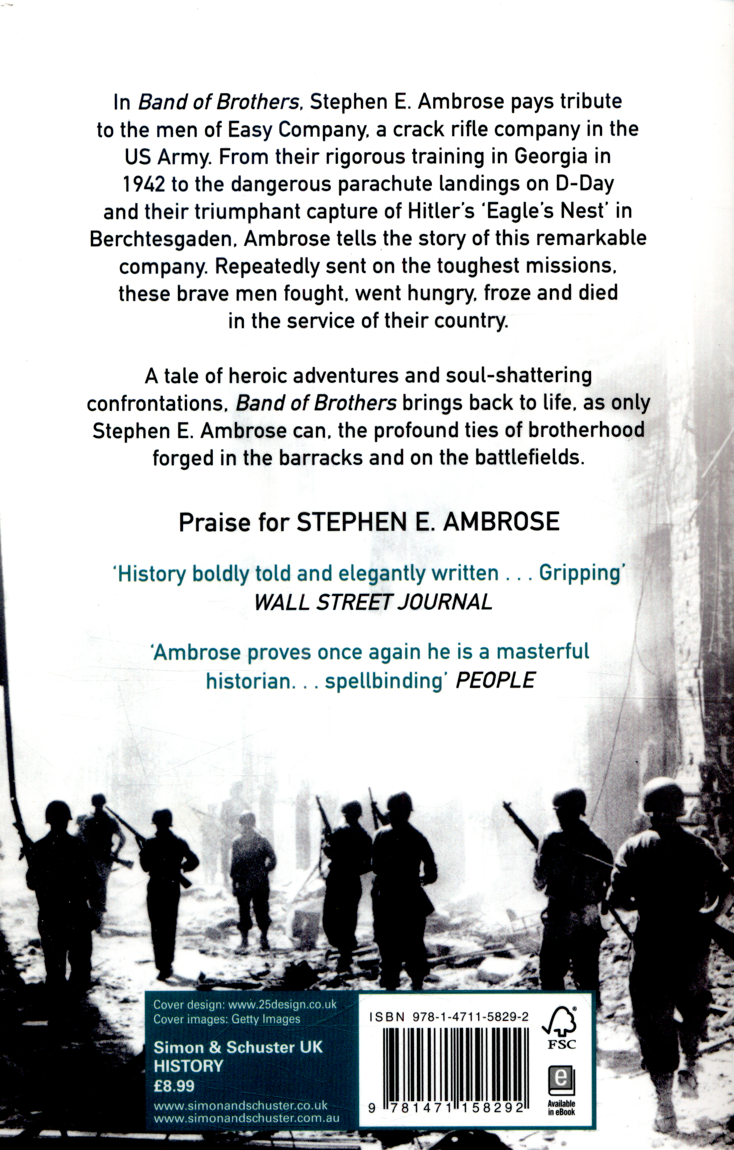 Band Of Brothers by Ambrose, Stephen E. (9781471158292) | Browns Books