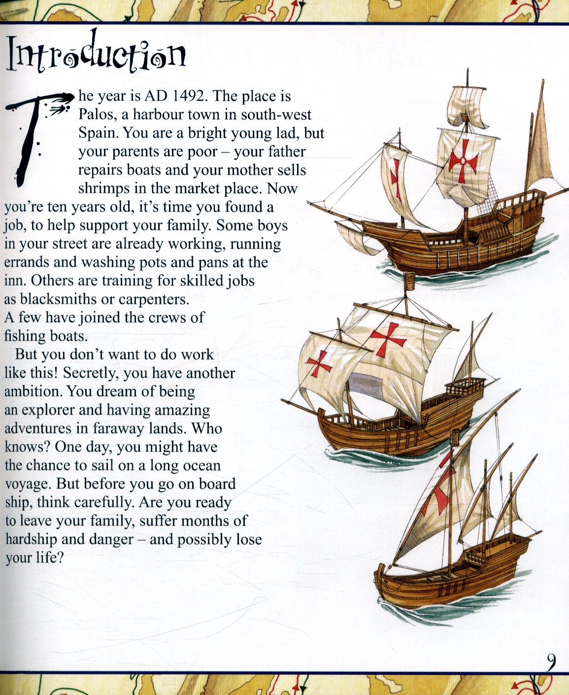You wouldn't want to sail with Christopher Columbus! : uncharted waters ...