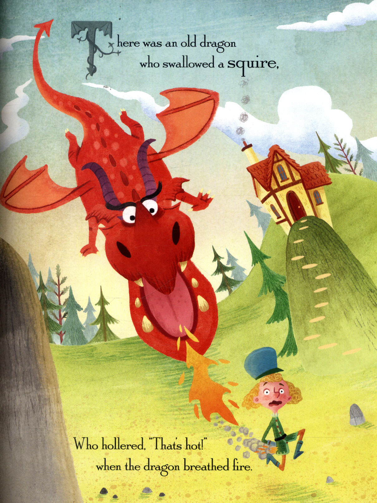 There was an old dragon who swallowed a knight by Klostermann, Penny ...