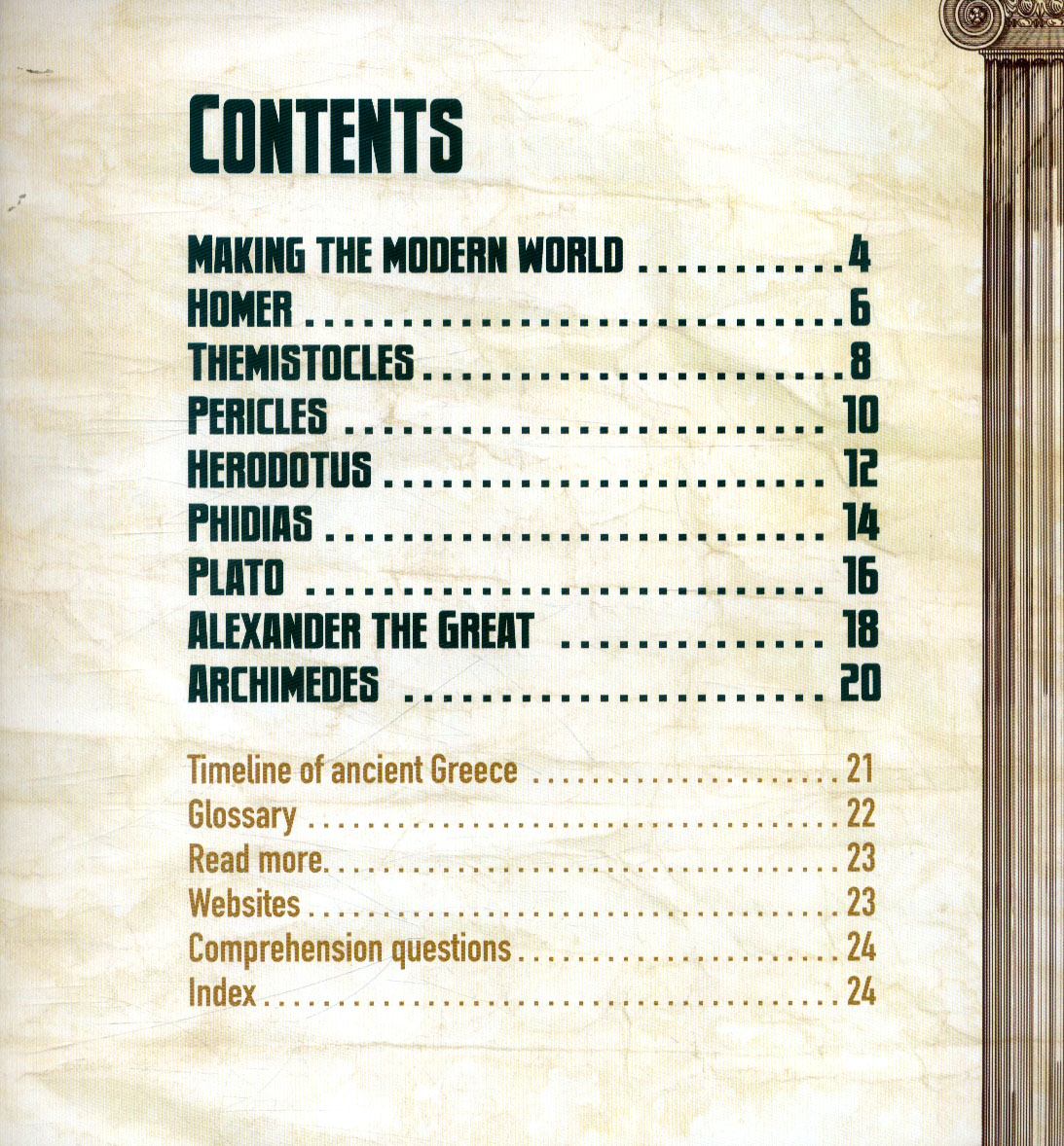 Great Leaders and Thinkers of Ancient Greece by Peterson, Megan C ...