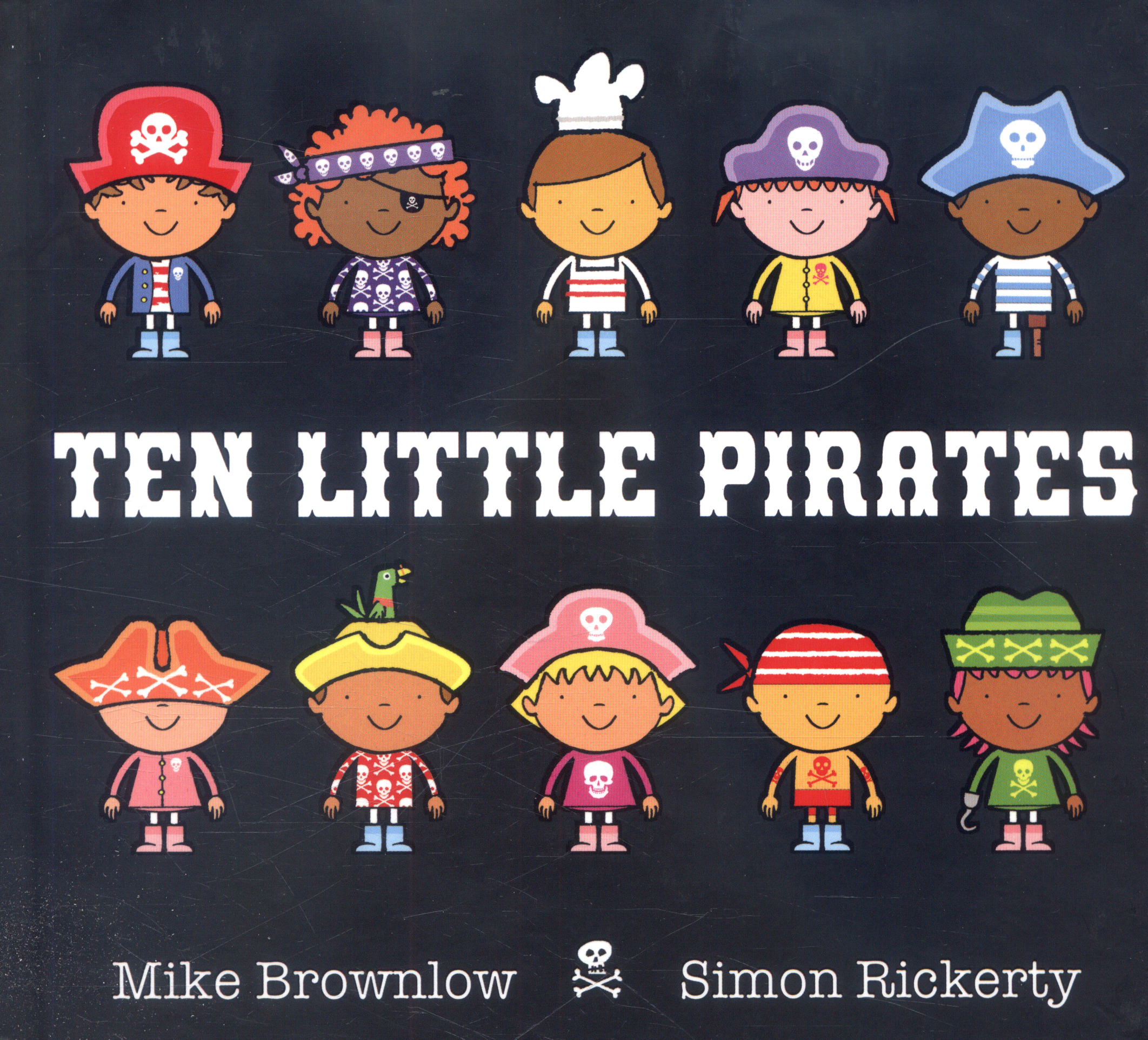 Ten Little Pirates Board Book