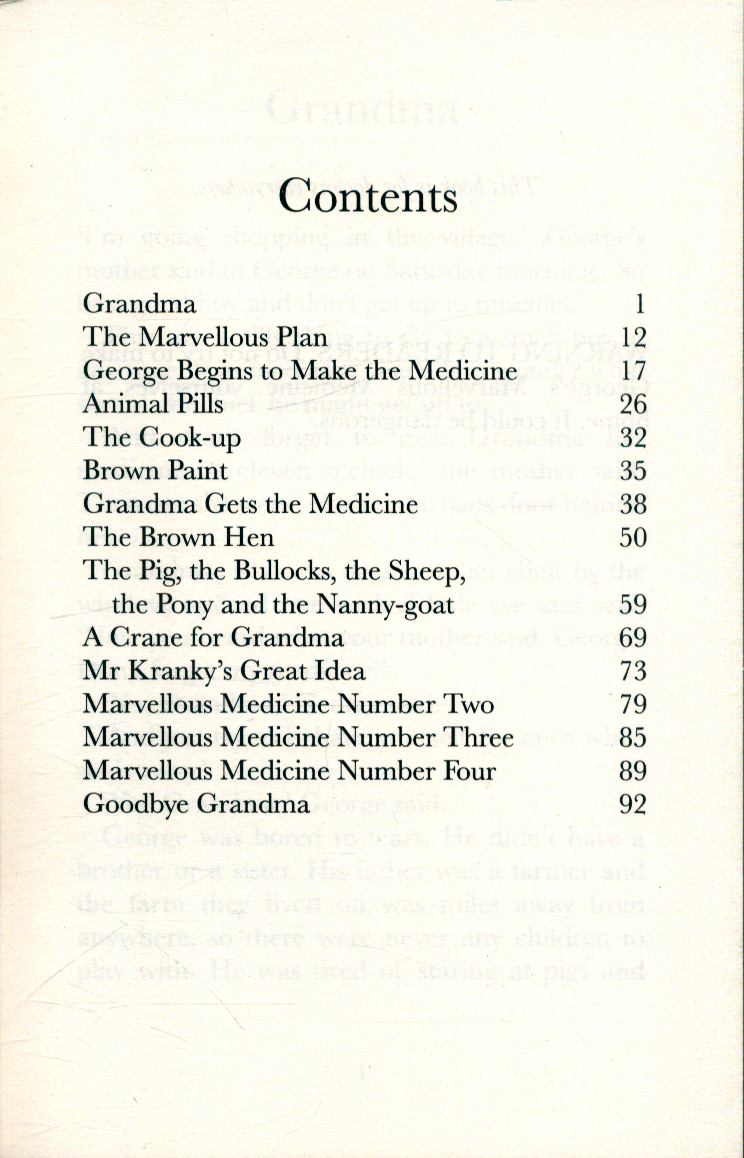 George's marvellous medicine