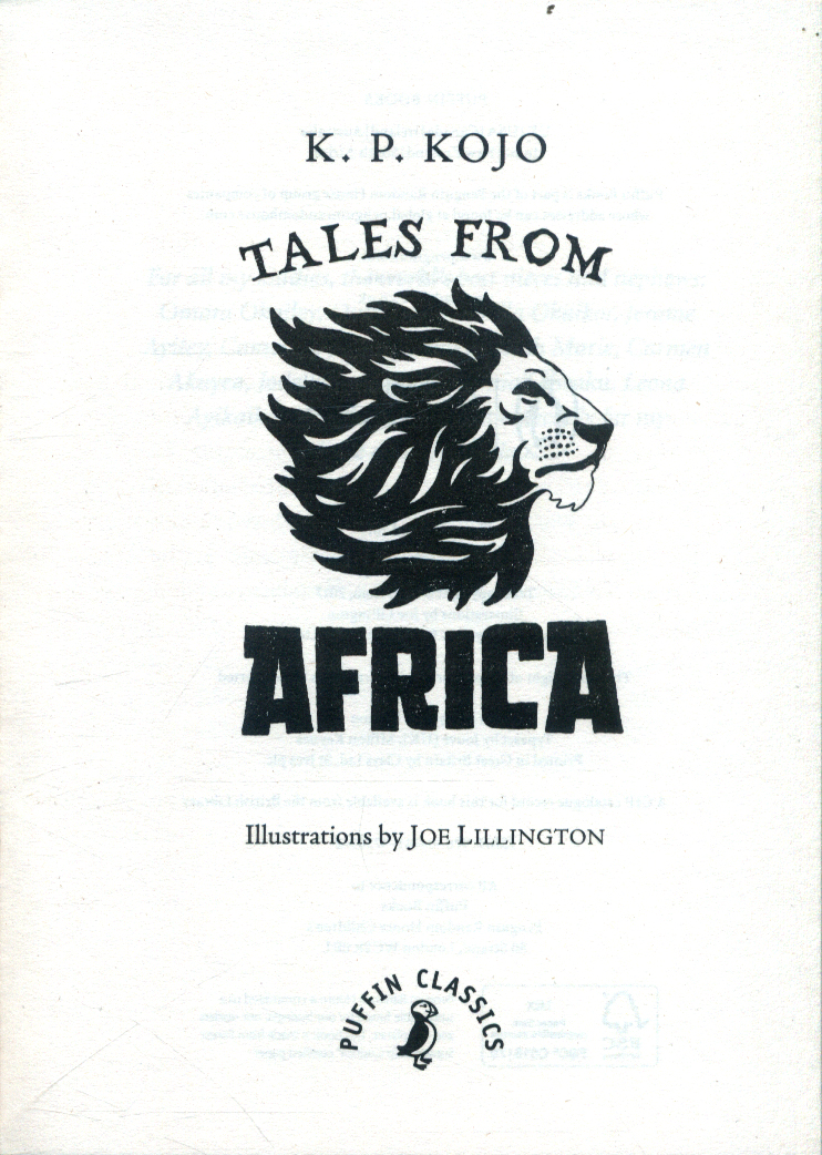 Tales from Africa by Kojo, K.P. (9780141373072) | Browns Books