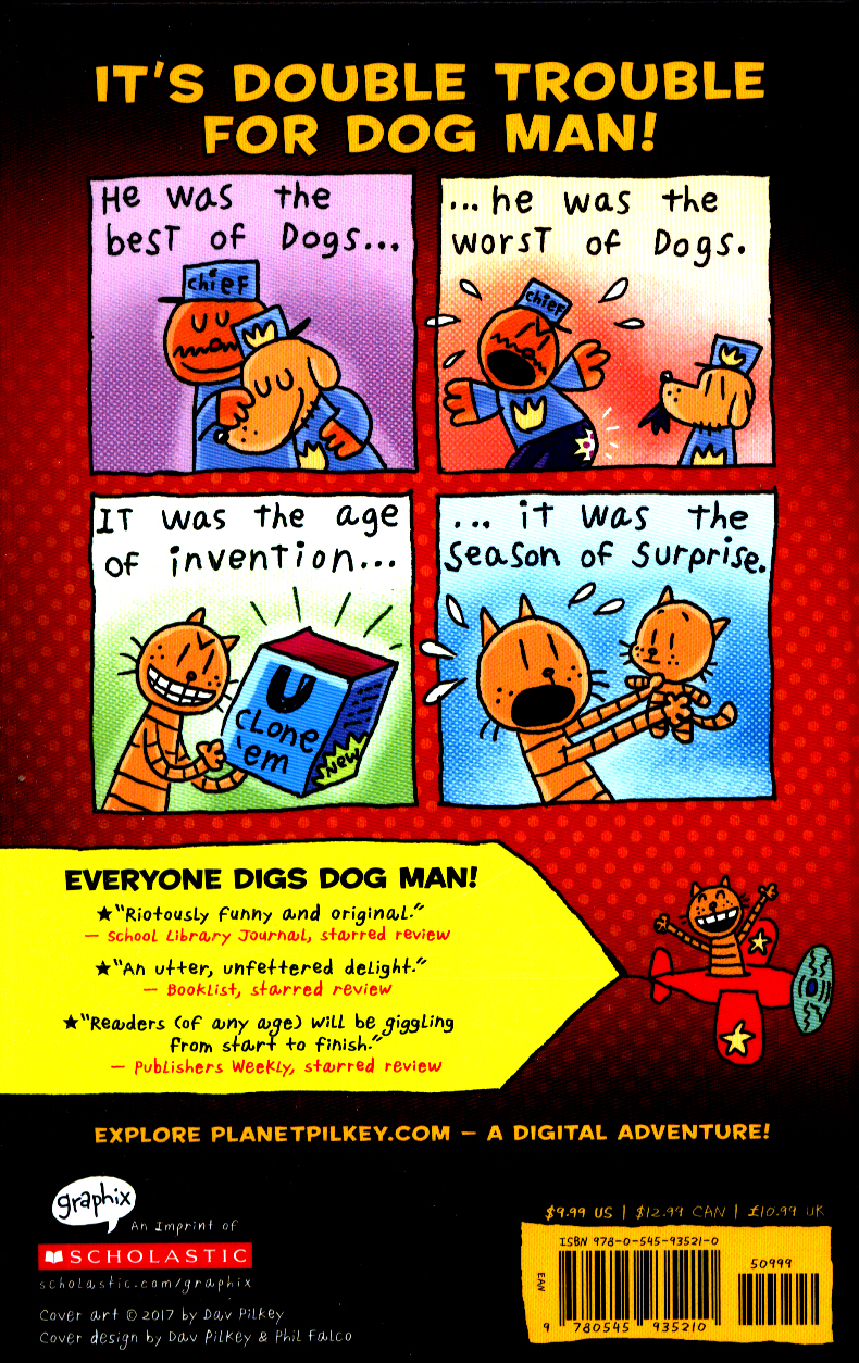 Dog Man 3: A Tale of Two Kitties by Pilkey, Dav (9780545935210 ...